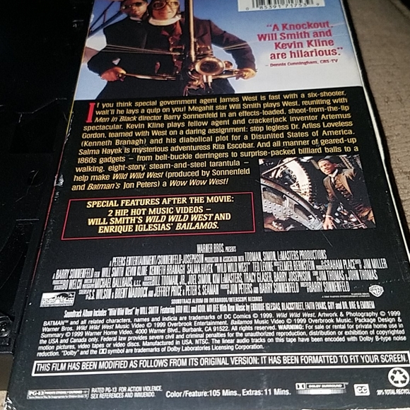 WB Home Video | Other | Vhs Wild Wild West | Poshmark